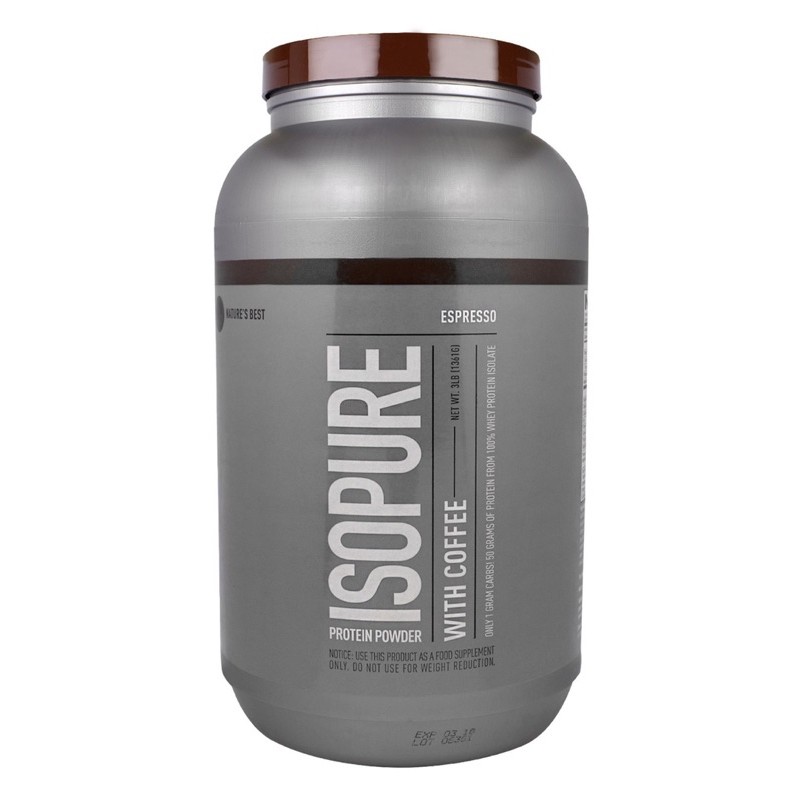 Isopure Protein powder with coffee ,espresso 3lb (1361 g) | Shopee Thailand