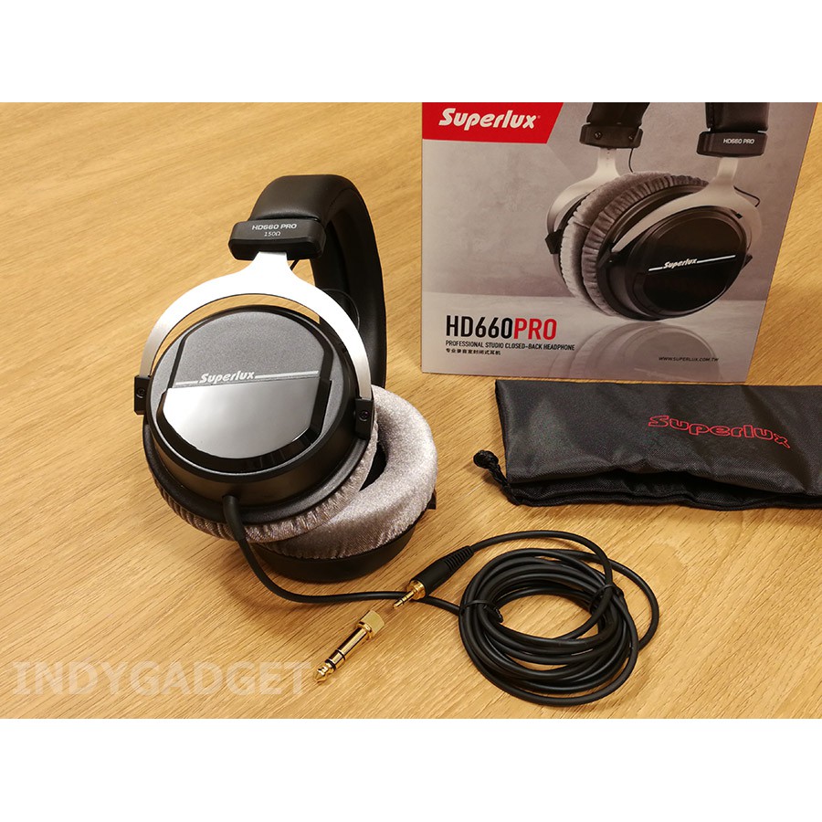 Superlux HD660 PRO ของแท้ รับประกันศูนย์ไทย HD660PRO หูฟัง Studio Monitor Closed-Back Headphone ...