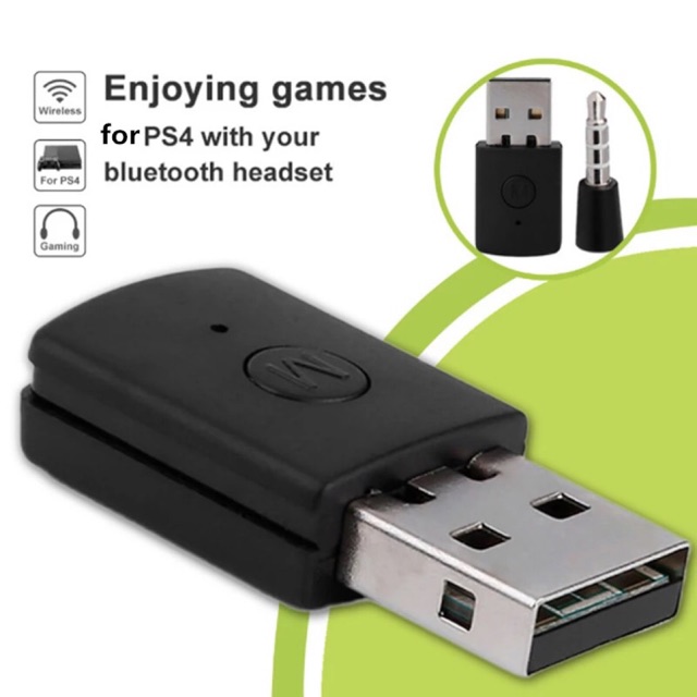 Bluetooth Dongle USB Adapter สำหรับ PS4 3.5 มม.Bluetooth 4.0 + EDR USB ...