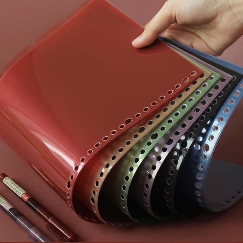 แผ่นขั้นใส Parting Sheet 6แผ่น/แพ็ค มี 7 สี สมุด, สมุดโน๊ต, เครื่อง ...