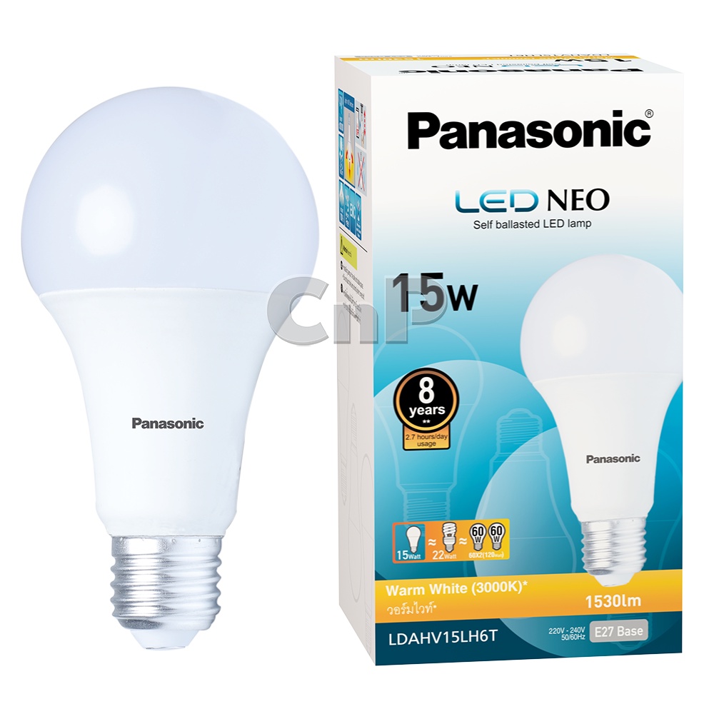 Panasonic หลอดไฟ LED Bulb 15W รุ่น NEO | Shopee Thailand