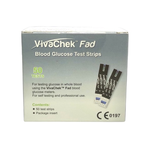 แผ่นตรวจน้ำตาล VivaChek Fad | Shopee Thailand