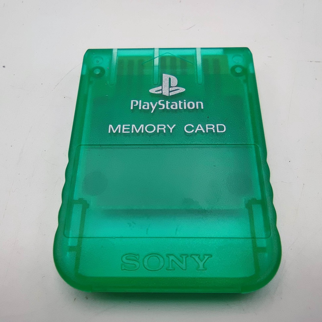 PS1 เมมเซฟเกมส์ ของแท้ SONY ใช้งานได้ปกติ Memory Card Save PSone ...