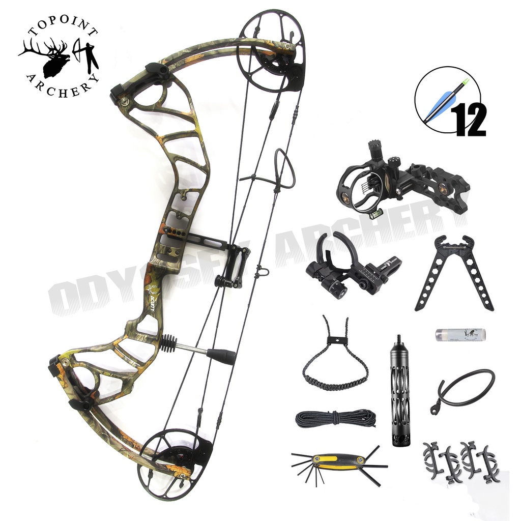 TOPOINT ARCHERY DAIBOW Acuity Bare Bow High Speed Hunting Compound Bow ...
