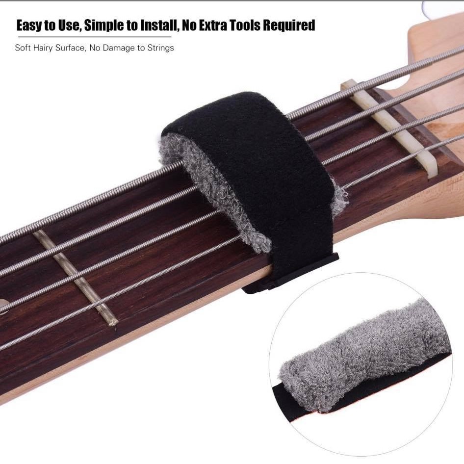 Fret Wrap fretwraps strings อุปกรณ์ลด Overtone และเสียง Resonance ...