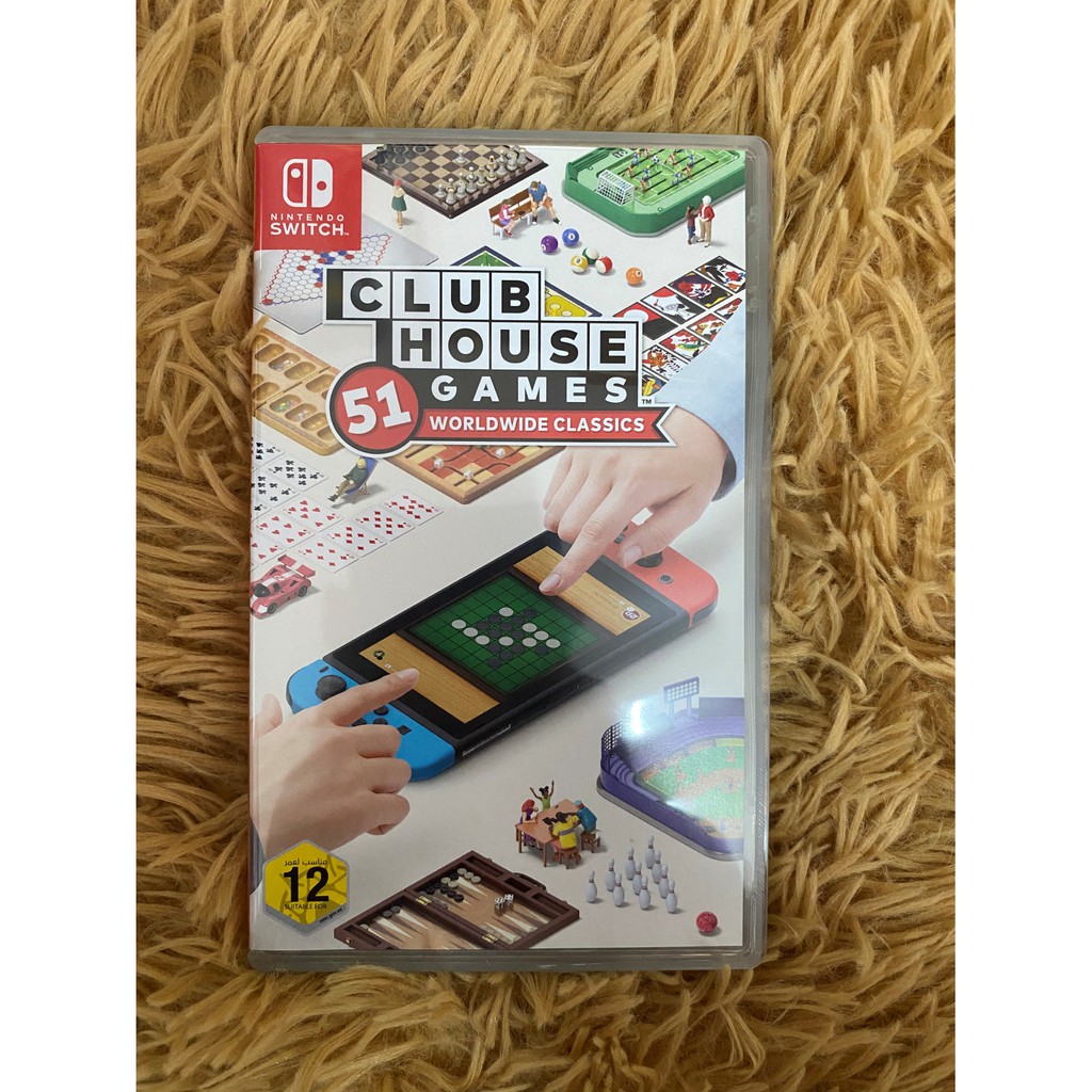 (มือ2) Nintendo Switch : Club House 51 Games Worldwide Classics แผ่นเกม ...