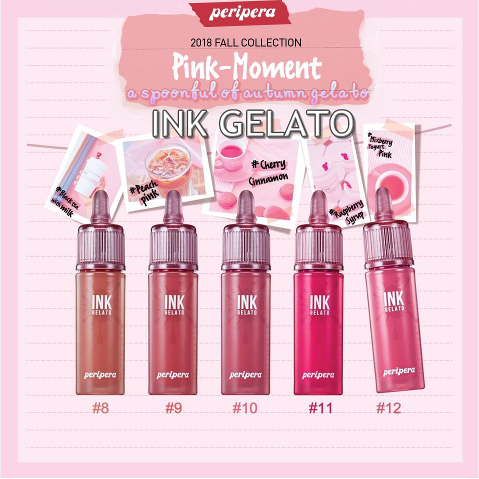 PERIPERA INK GELATO PINK MOMENT ของแท้ ฉลากไทย | Shopee Thailand