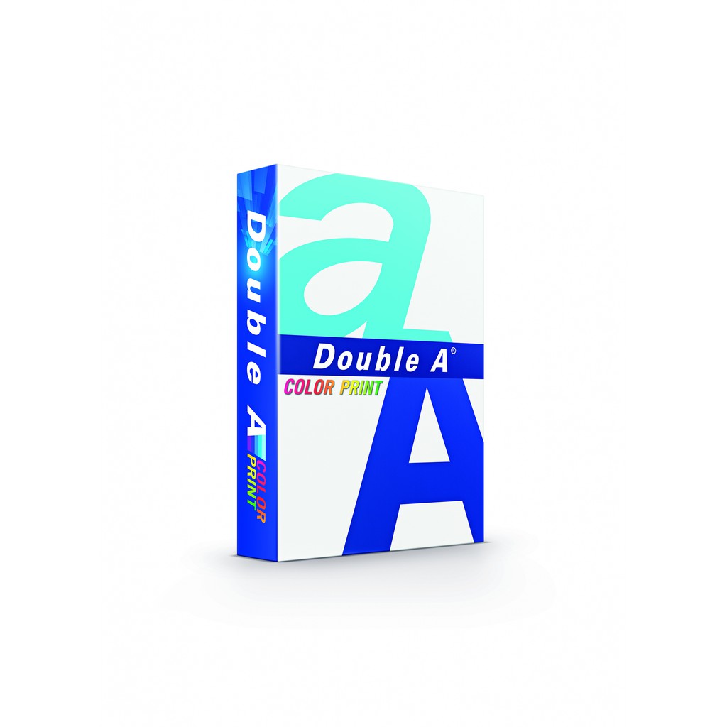 กระดาษถ่ายเอกสาร DOUBLE A Color Print A4 90 แกรม 500 แผ่น | Shopee Thailand