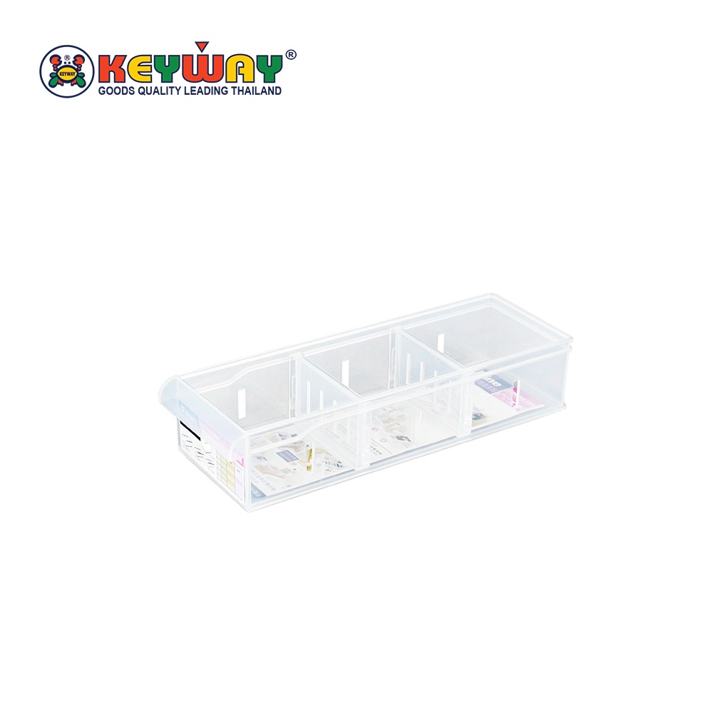 กล่องจัดเก็บ 3 ช่อง Storage Box with 3 Compartments : LF-3004 | Shopee ...