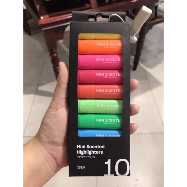 STABILO Typo Mini Scented Highlighter Highlighter สีพาสเทล Original Set ...