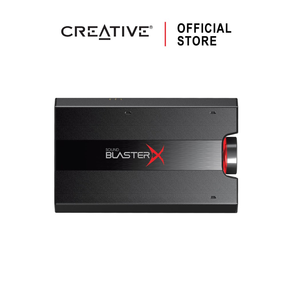 CREATIVE Sound Blaster G5 External USB Sound Card สำหรับความบันเทิง ดู ...