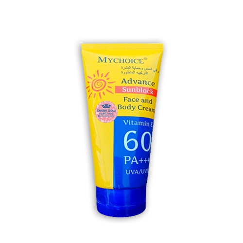ครีมกันแดดมายช้อยส์ My Choice Sunblock SPF 60 PA +++ | Shopee Thailand