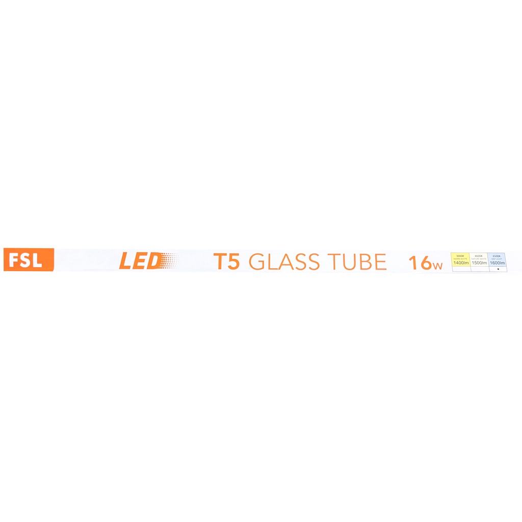 (แพคละ 5 หลอด) FSL หลอดนีออน T5 LED 8W/16W 750/1600 lumen ยาว 57/114cm ...