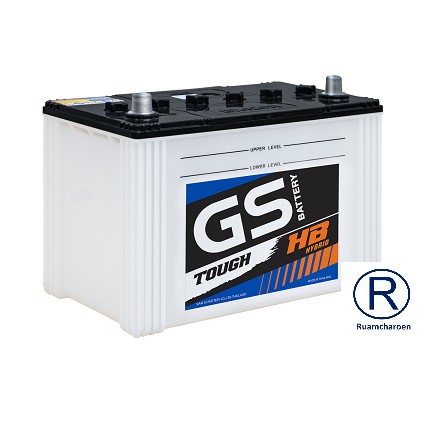 แบตเตอรี่รถยนต์ GS Extra 120R WET ( แบตเตอรี่แบบกึ่งแห้งพร้อมใช้ ) สินค้ารับประกัน 1 ปี | Shopee ...