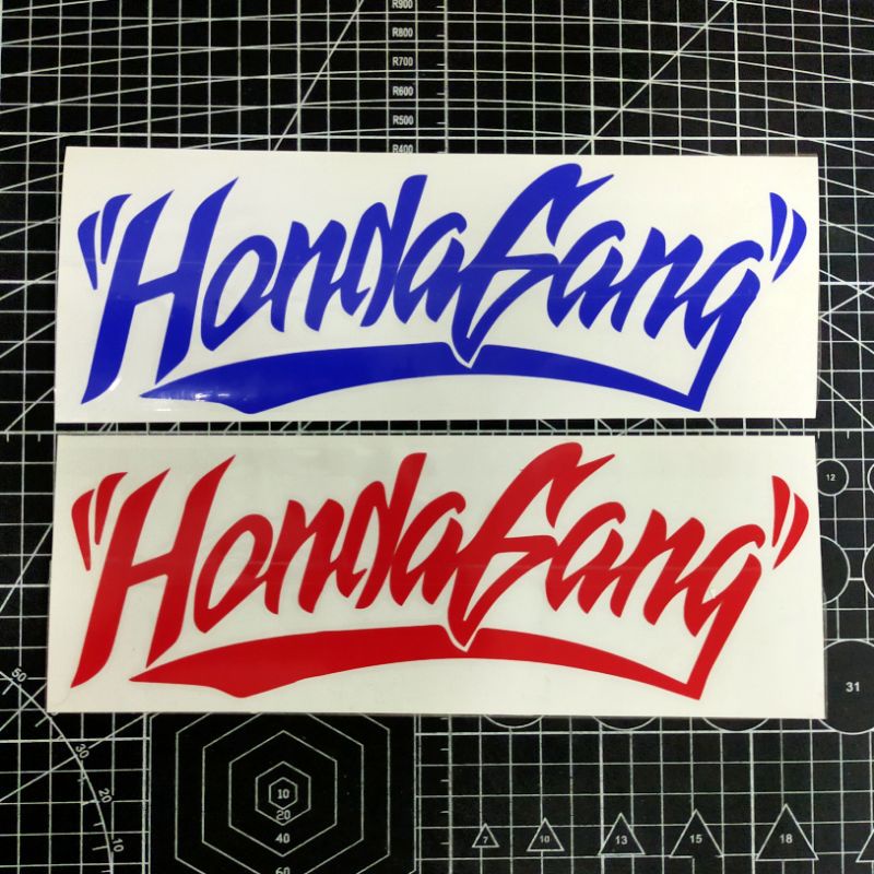 สติกเกอร์ตัด สําหรับ HONDA GANG stiker | Shopee Thailand