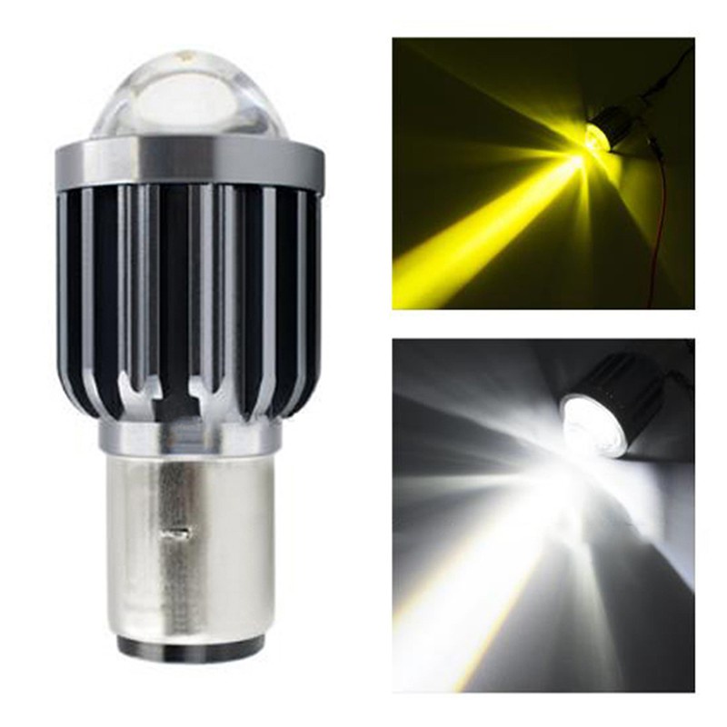หลอดไฟหน้า LED มอเตอร์ไซค์ Led Ba20 D H4 3000K 6000K สําหรับรถ ...