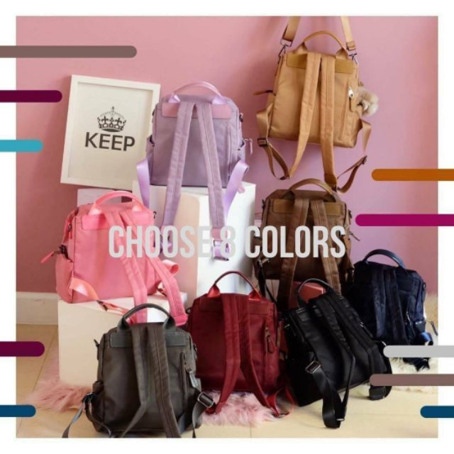 เป้ KEEP ไซส์ 10 นิ้ว ฟรีส่ง ems | Shopee Thailand