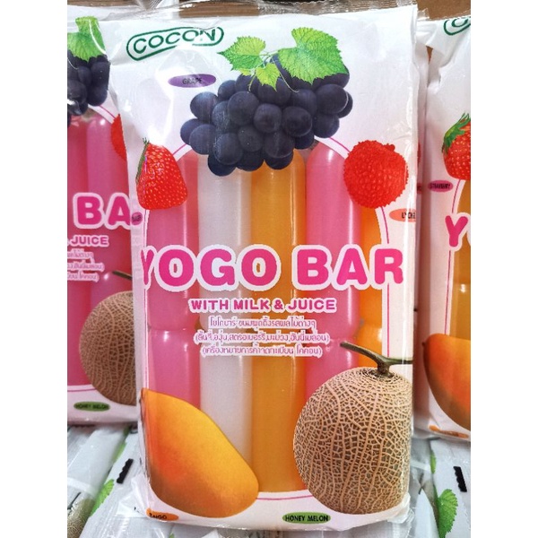 โยโกบาร์ ขนมพุดดิ้งรสผลไม้ YOGO BAR ตราโคคอน | Shopee Thailand