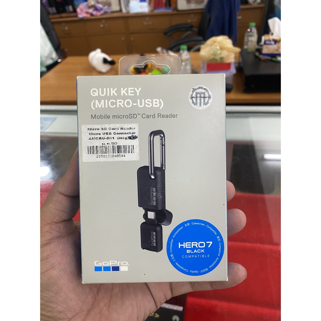 GoPro Quik Key (Micro-USB) Mobile microSD Card Reader | Shopee Thailand