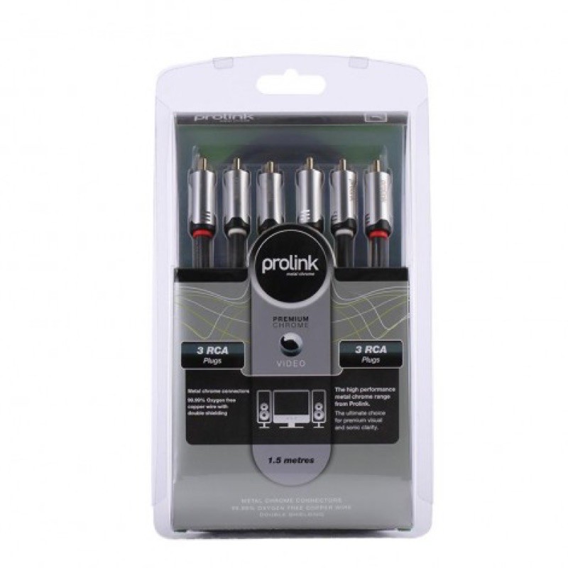 (ลดล้างสต๊อก)Prolink 3RCA to 3RCA Cable | Shopee Thailand