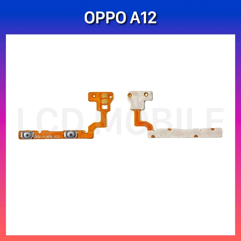 แพรปุ่มปรับเสียง | OPPO A12 | CPH2083, CPH2077 | PCB Volume | LCD ...