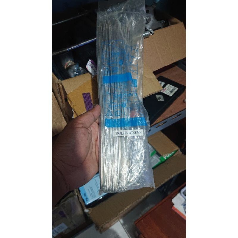 SHIMANO Spokes Spokes 14G x 283MM สแตนเลส CTB Roadbike Fixie Bike. ชิมาโน่ | Shopee Thailand