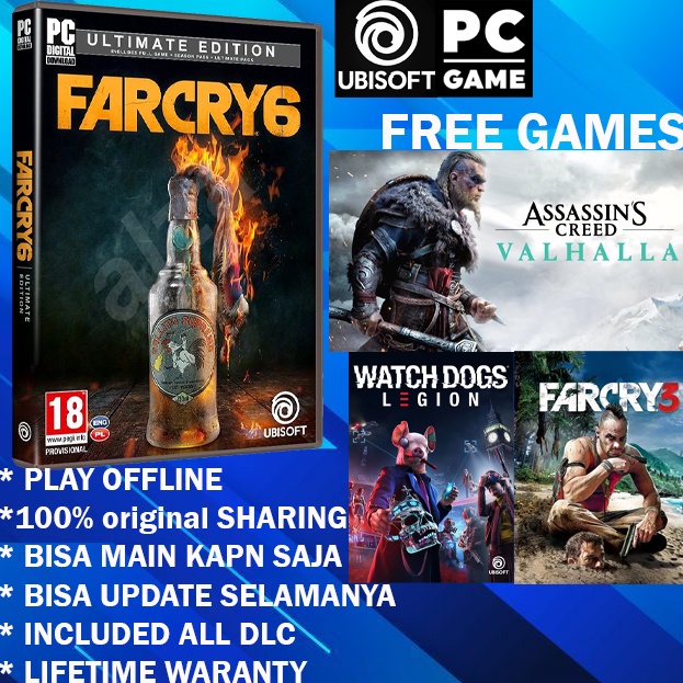 Far CRY 6farcry 6 ULTIMATE EDITION+ALL DLC ของแท้ PC | Shopee Thailand