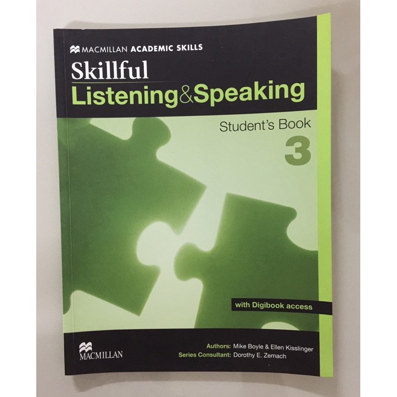 MACMILLAN Academic Skills Skillful Listening & Speaking Student’s Book ...