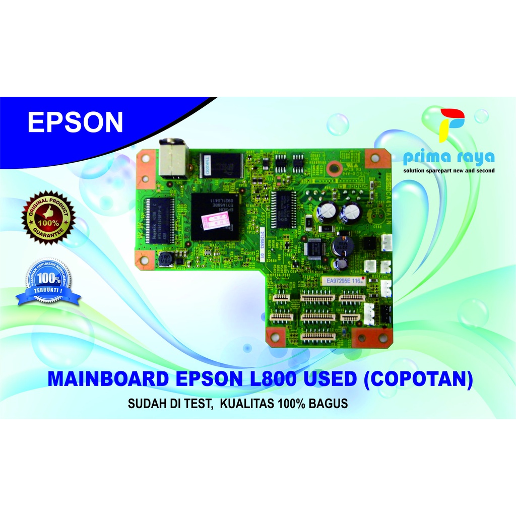 Epson L800 เมนบอร์ดเครื่องพิมพ์เมนบอร์ด Original L800 บอร์ด Epson L800 ...