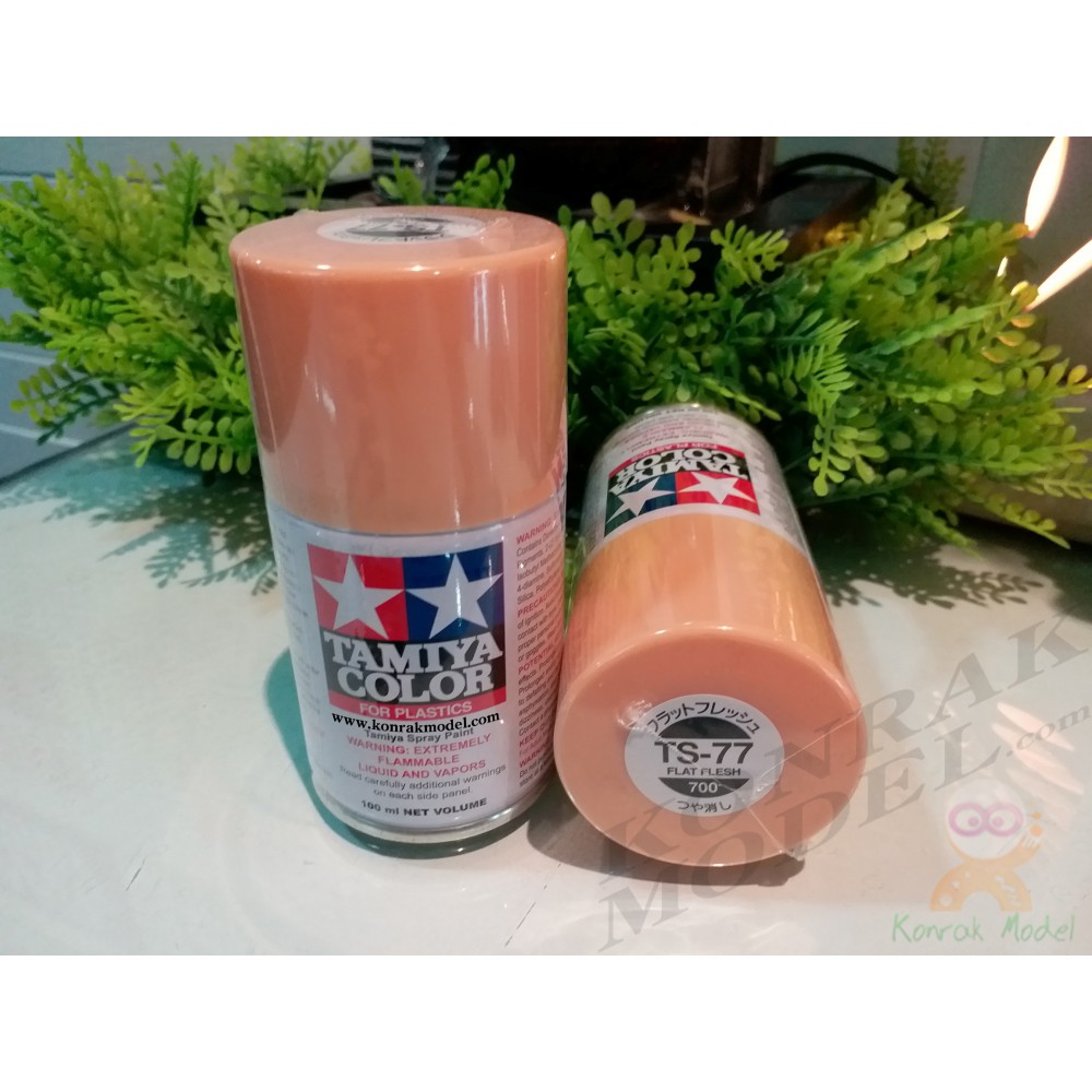 สีสเปย์ Tamiya TS-77 FLAT FLESH 100ML | Shopee Thailand
