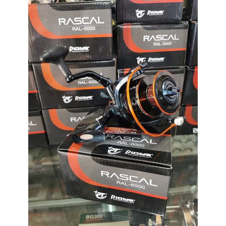 รอกสปินนิ่ง PIONEER RASCAL RAL-1000/2000/3000/4000/5000/6000 | Shopee ...