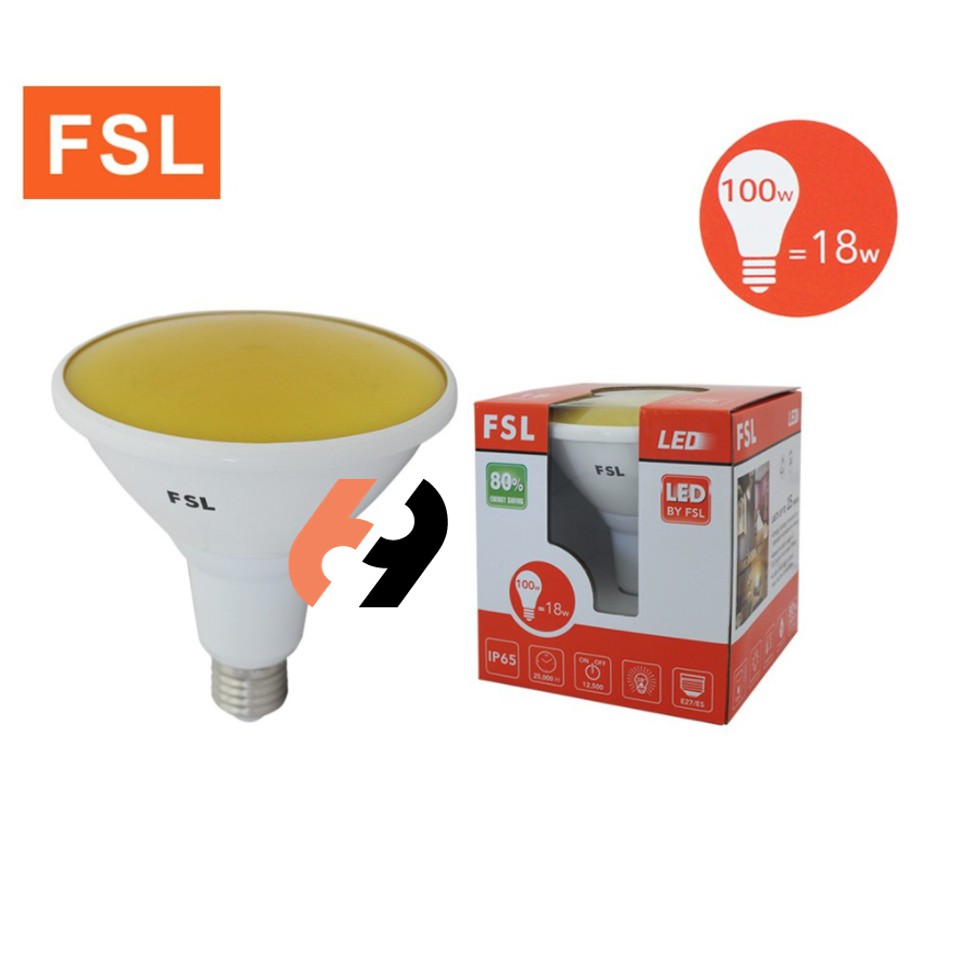 หลอดไฟ FSL-LED PAR 38/18w (ขั้วE27) | Shopee Thailand