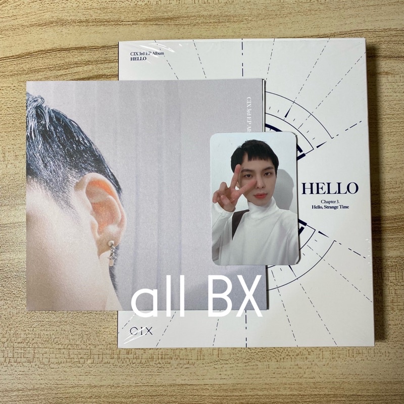 [พร้อมส่ง] ของครบ ออลBX อัลบั้ม cix chapter 3 hello, strange time (hello ver.) | Shopee Thailand
