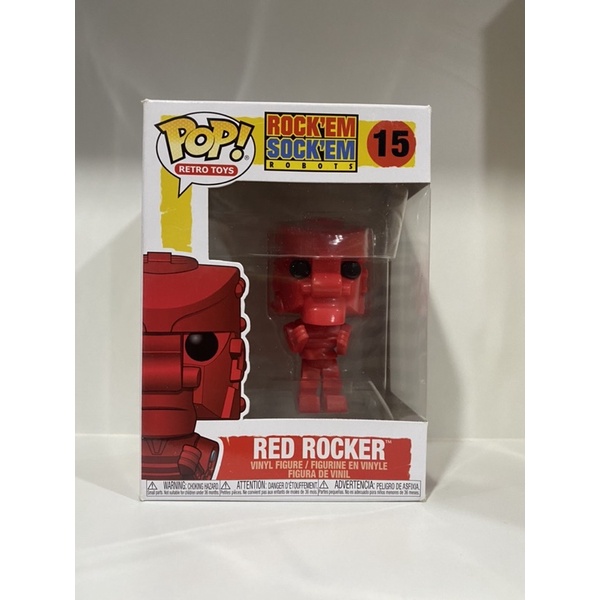 Funko Pop Red Rocker Rock'Em Sock'Em Robot 15 | Shopee Thailand