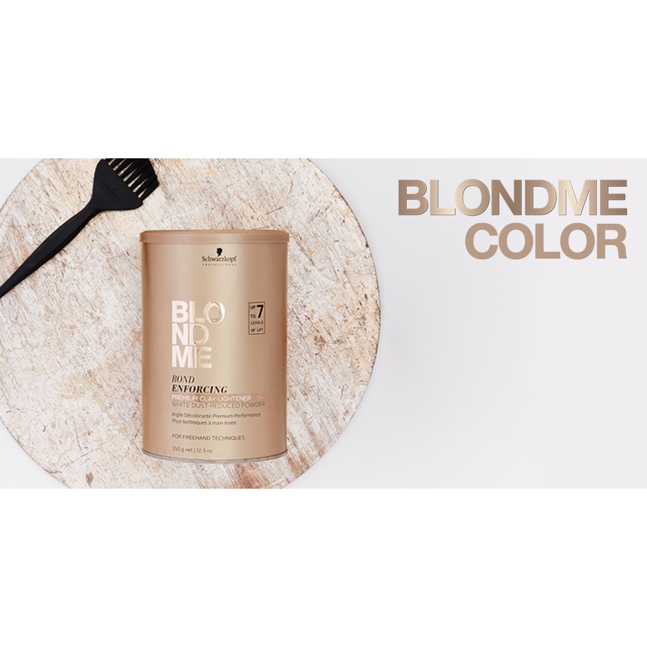 BLONDMEผงฟอกประสิทธิภาพสูง ยกระดับได้ถึง 9 ระดับ Schwarzkopf BLONDME ...