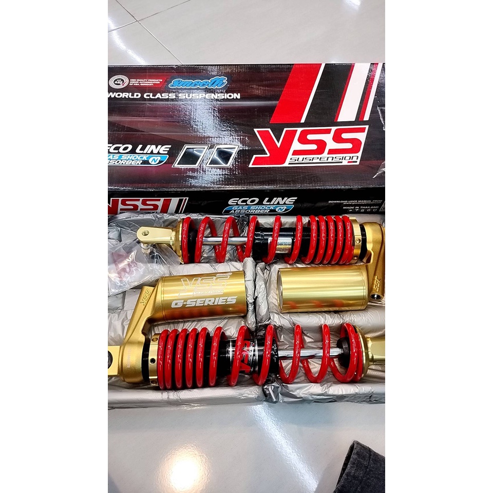 โช๊ค YSS GOLD EDITION BLACK/RED/GOLD ALL NEW YAMAHA NMAX155 20 ...