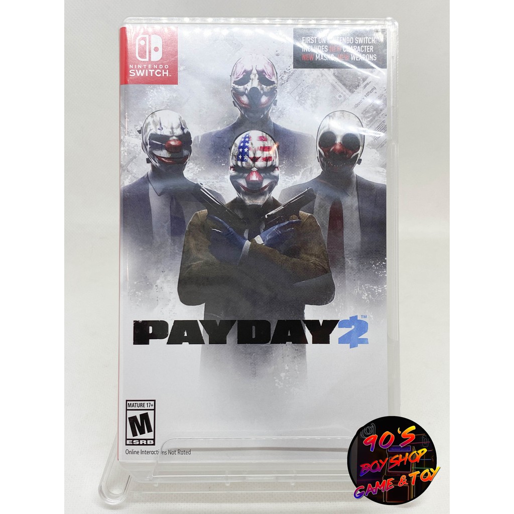 PAYDAY 2 : Nintendo Switch : US : แผ่นแท้ [มือ2] | Shopee Thailand