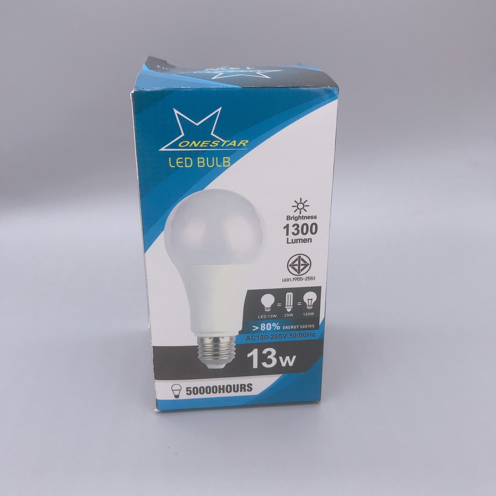 หลอดไฟ หลอดประหยัด หลอดไฟ BULB LED ONESTAR | Shopee Thailand