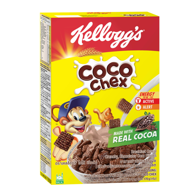 Kellogg's Coco Chex เคลล็อกส์ โกโก้ เช็คส์ 170 กรัม | Shopee Thailand