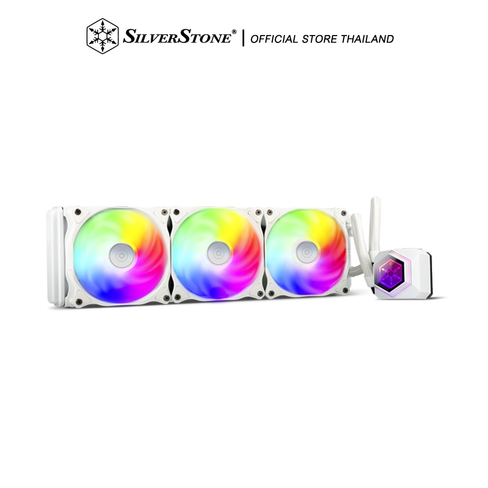 SILVERSTONE PERMAFROST PF360 WHITE ARGB | Shopee Thailand