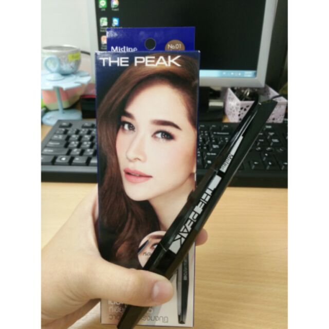 mistine the peak tiara erebrow & pencil liner | Shopee Thailand