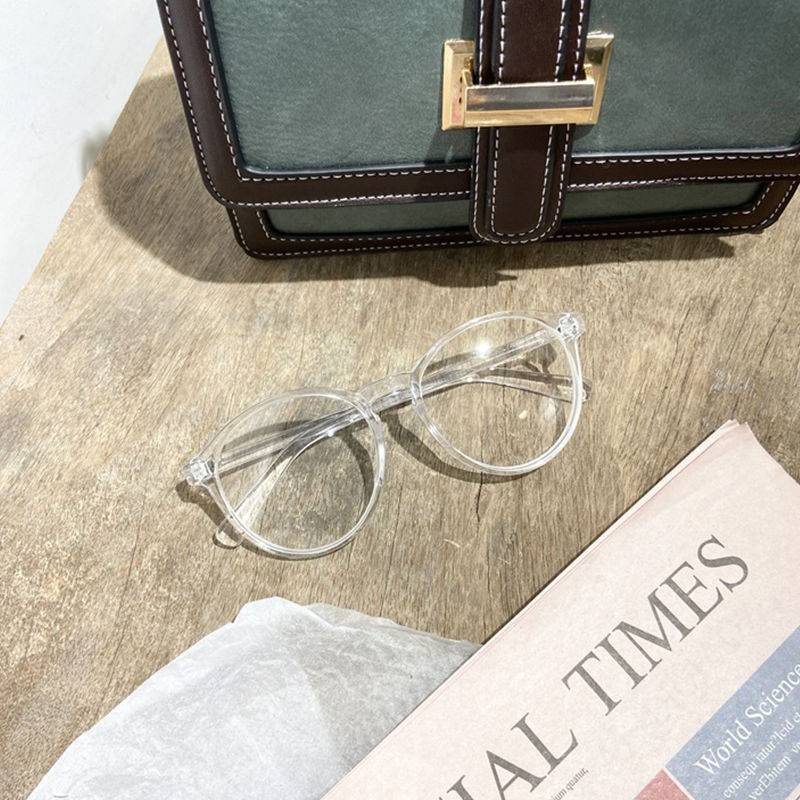 แว่นตา MIKE TEA COLOR รุ่นเกาหลีของ Myopia, Round Face Ultra -Light ...