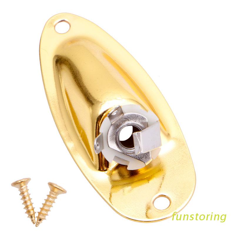 FUN Replacement Boat Input Output Jack Plate Socket For Fender Strat ...