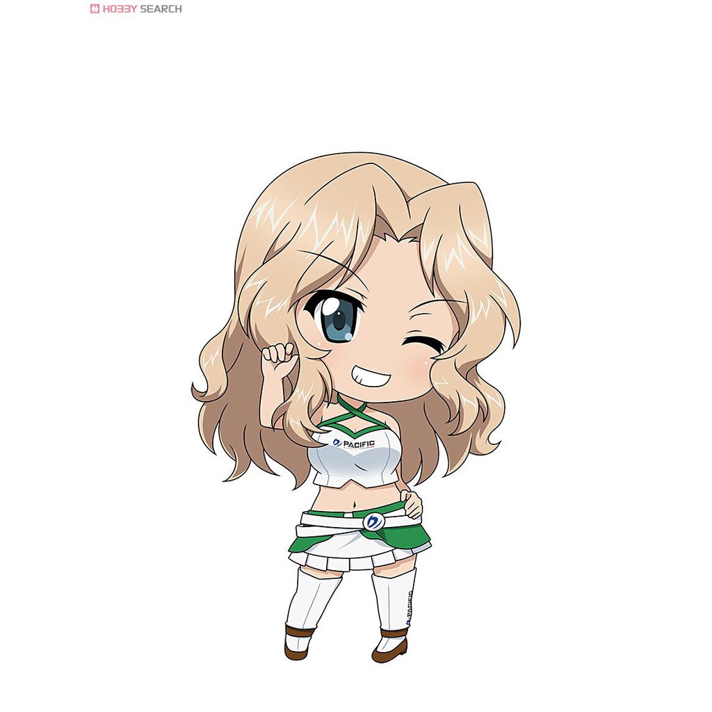 [ลิมิเต็ด] Girls und Panzer Rubber Strap: 2015 Race Queen Ver. การ์ตูน ...