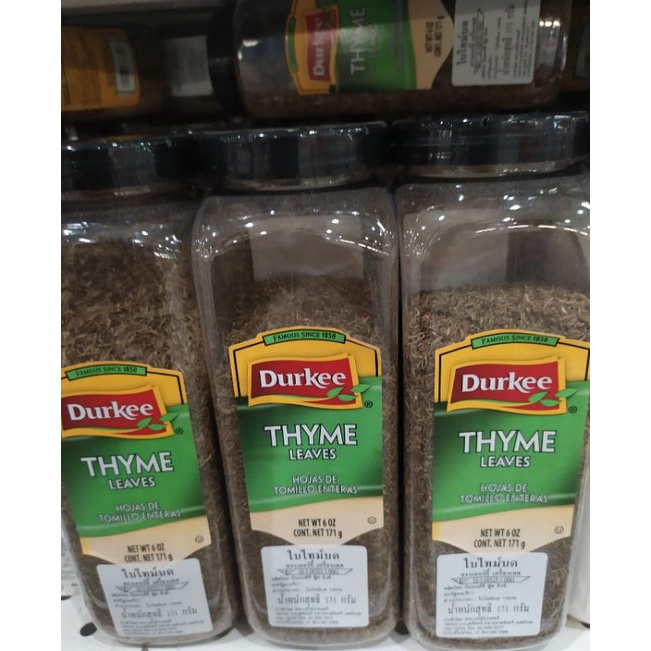 Dukee Thyme Leaves เดอร์กีเบย์ลีฟ ใบไทม์บด | Shopee Thailand