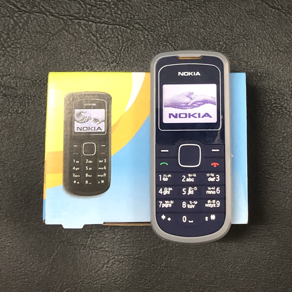 Nokia 1202 โทรศัพท์ลูกอมคลาสสิกปุ่มเก่าพร้อมปุ่มไฟฉายนักเรียนผู้สูงอายุ ...
