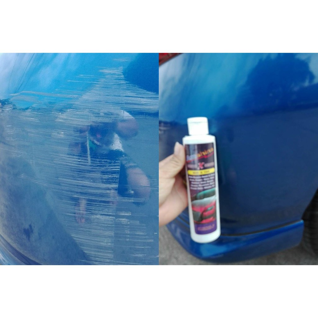 น้ำยาลบรอยขีดข่วนสีรถ Amshine (220ml) | Shopee Thailand