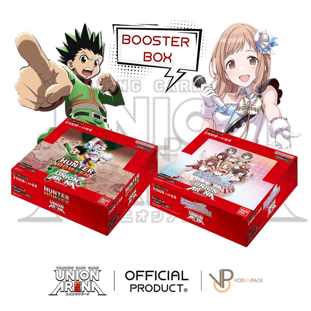 [ Union Arena ] Booster Box Hunter x Hunter / Idol Master Shiny ...