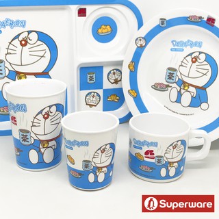 โดเรม่อน เทคอะเบรค จานเมลามีน ช้อนส้อม แก้วน้ำเด็ก DORAEMON Superware ศรีไทยซุปเปอร์แวร์ [ขายแยก ...