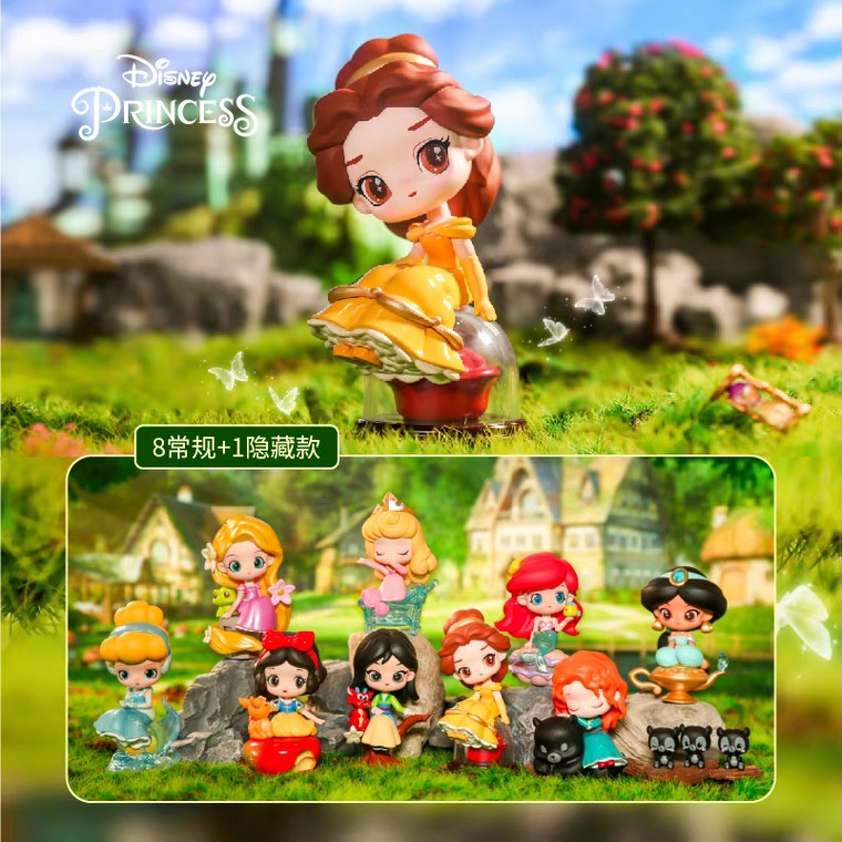 [Pre-Order] Disney Princess Fairy Tale Town series ลิขสิทธิ์แท้ MINISO Ariel Rapunzel ราพันเซล ...